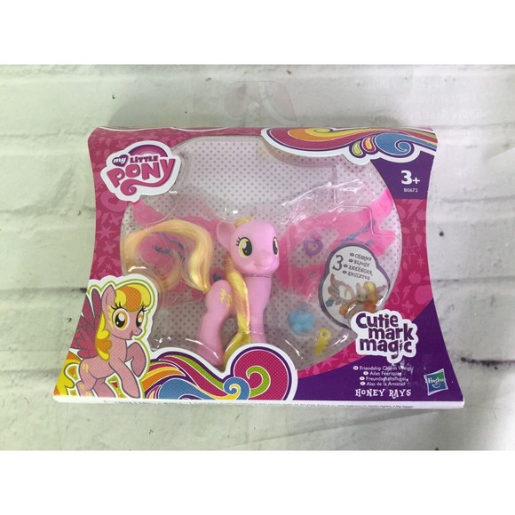 Hasbro | Toys | My Little Pony Mlp Honey Rays Figure Friendship Charm ...